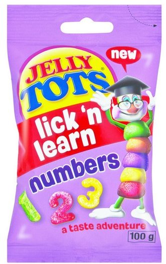 Jelly Tots Lick N Learn Numbers Die Spens South African Shop In